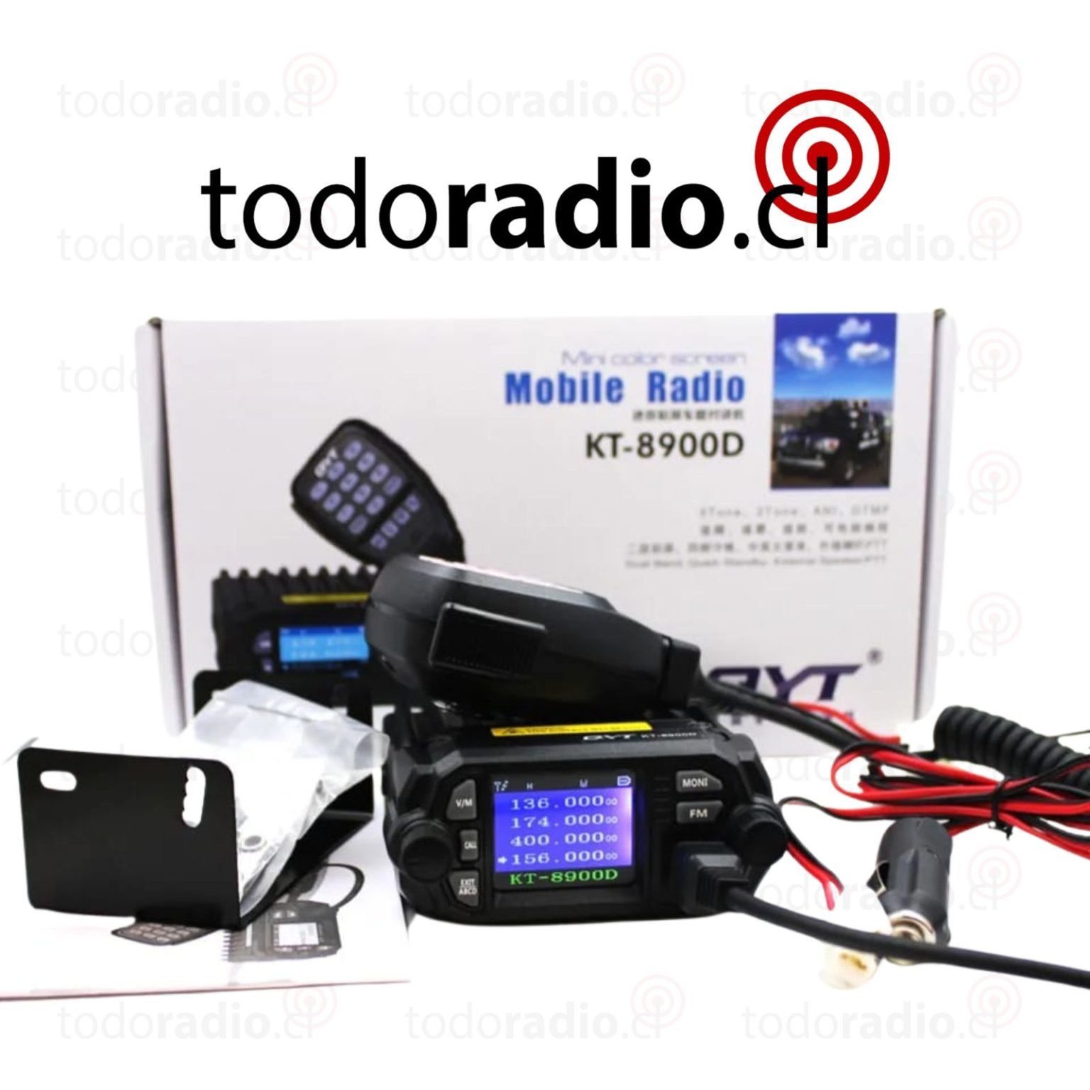 Base Móvil QYT KT-8900D Dual Banda - Todoradio Store
